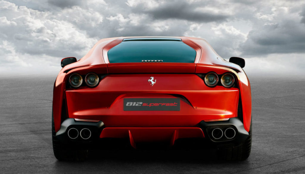 Ferrari Von Hinten