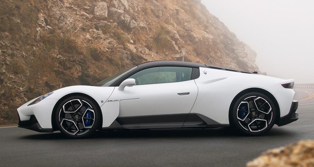 Maserati MC20: Debut auf dem Pebble Beach Concept Lawn an der Monterey ...