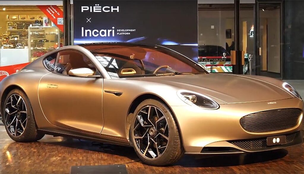 Concept Car: Elektroflitzer Piëch GT – Incari Tech-Day | carpixx